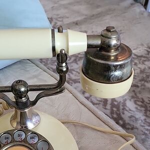 Accents | Vintage Cream Rotary Telephone | Poshmark